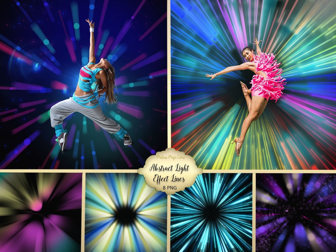 Abstract Light Effect Lines Light Line Overlay Linear Light Effect ...