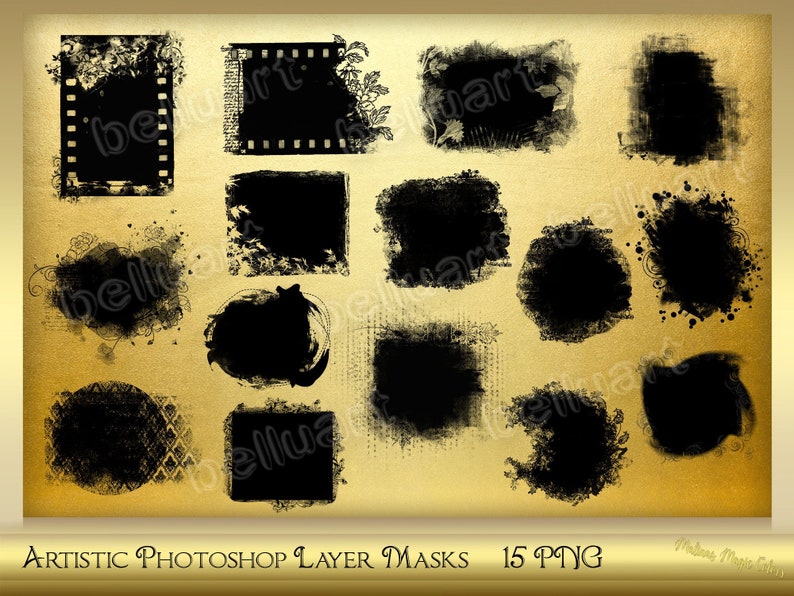 15 Artistic Photoshop Layer Masks Photoshop Clipping Masks Grunge Png ...