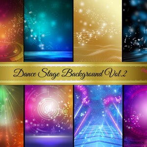 Dance Stage Background Vol.2 - Dance Floor Background - Dynamic ...