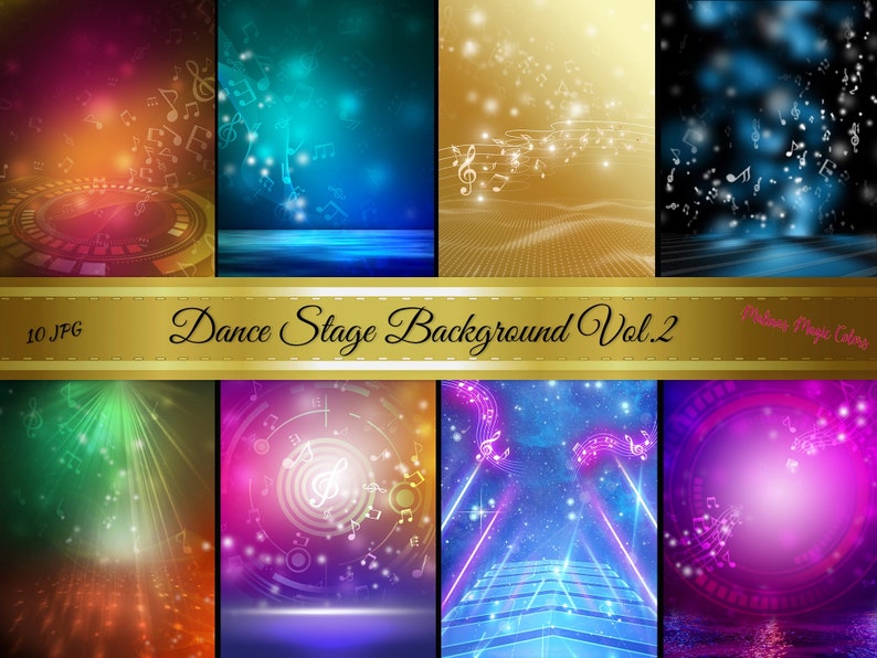 Dance Stage Background Vol.2 - Dance Floor Background - Dynamic ...