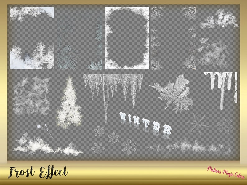 Frost Effect - Frost Overlay - Frost Texture - Ice Texture - Ice ...
