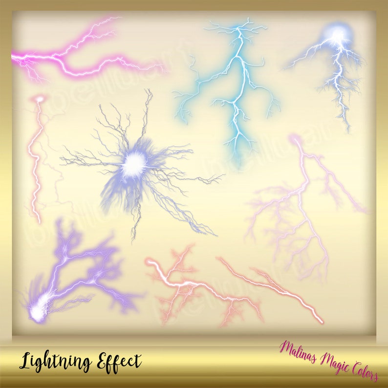 Lightning Effect Overlay Lightning Photo Overlay Lightning Strike ...