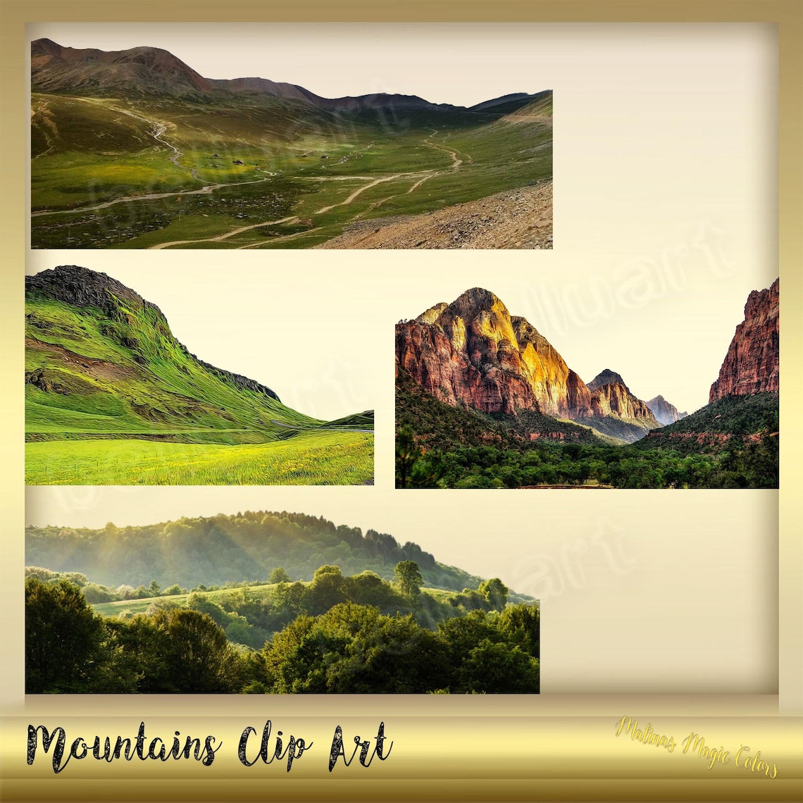 15 Mountains Clip Art Mountain Clip Art Mountains Overlay Real Mountain ...