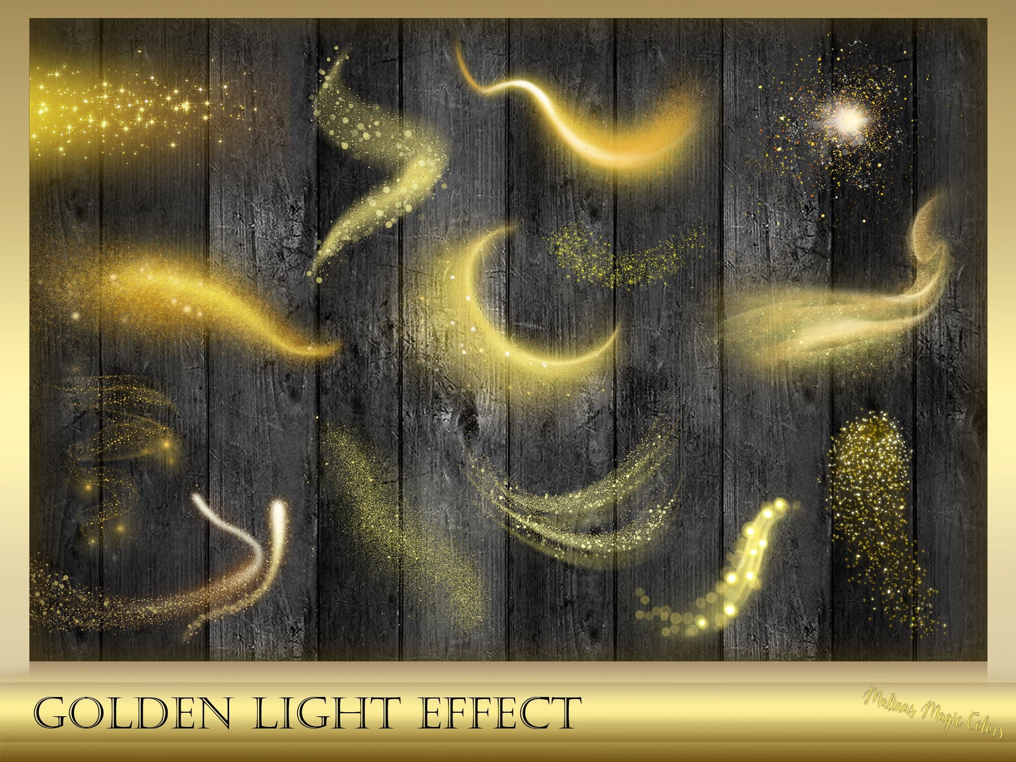 Golden Light Effect Golden Light Powder Golden Light - Etsy
