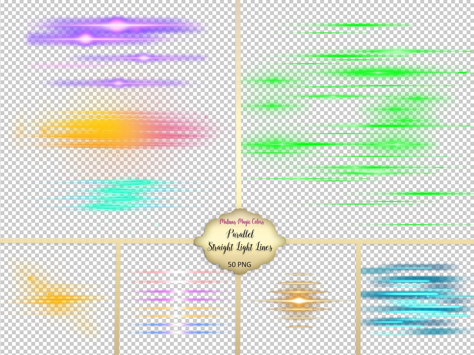 Parallel Straight Light Lines - Light Line Overlay - Linear Light ...