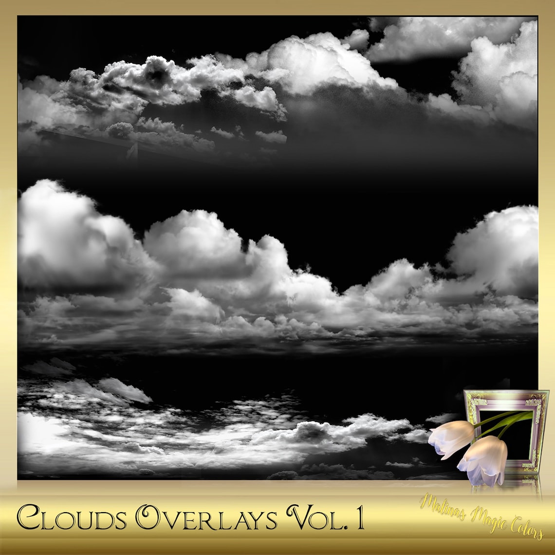 30 Cloud Overlays "real Clouds" - Photography-overlays - Digital Clouds ...