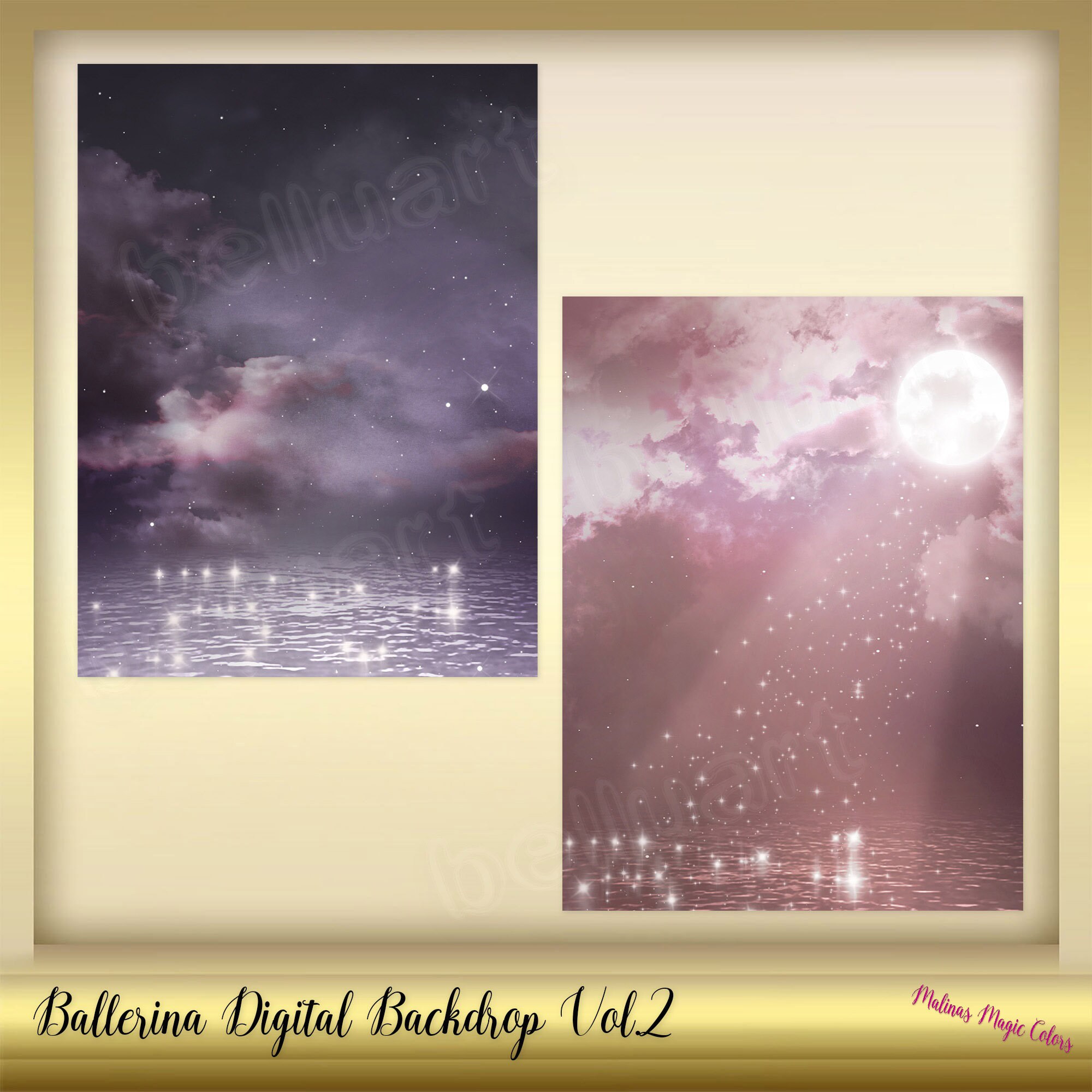 Ballerina Digital Backdrop Vol. 2 - Ballet Stage Background - Ballet ...