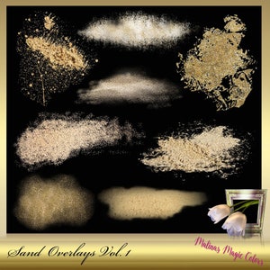 20 Sand Overlays Vol. 1 - Sand Textures - Sand Texture - Summer ...