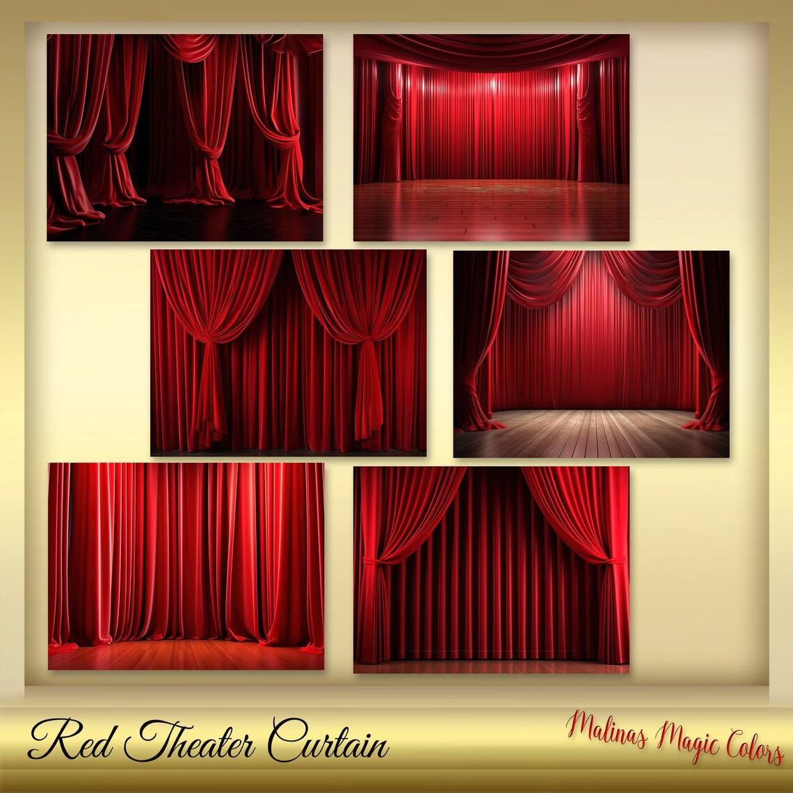 Red Theater Curtain Background - Red Theater Stage - Theater Stage ...