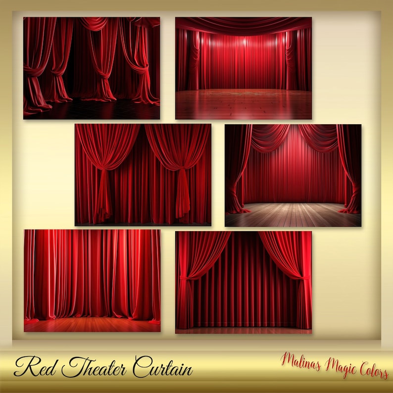 Red Theater Curtain Background - Red Theater Stage - Theater Stage ...