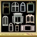 10 Victorian Window Frames - Window Photo Frame - Photoshop Digital ...