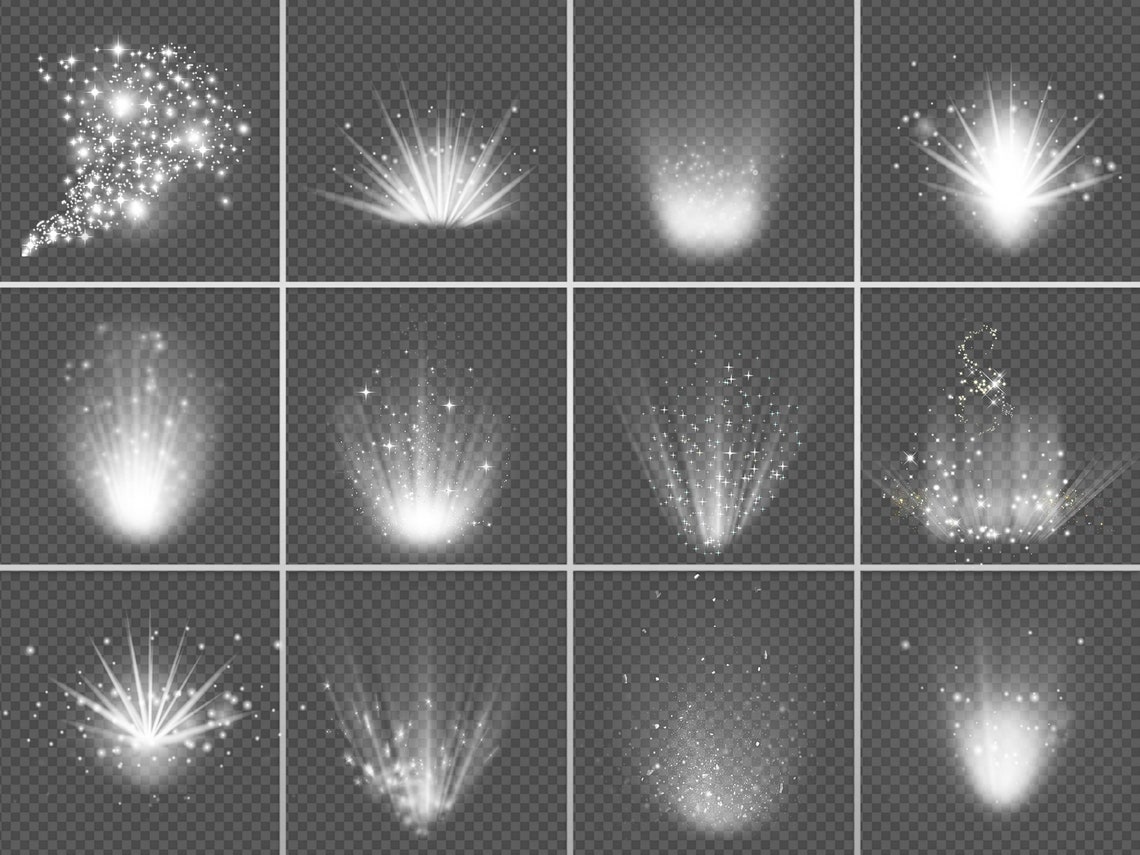 Magic Shine Box Overlay - Magic Christmas Light Overlays - Magical ...