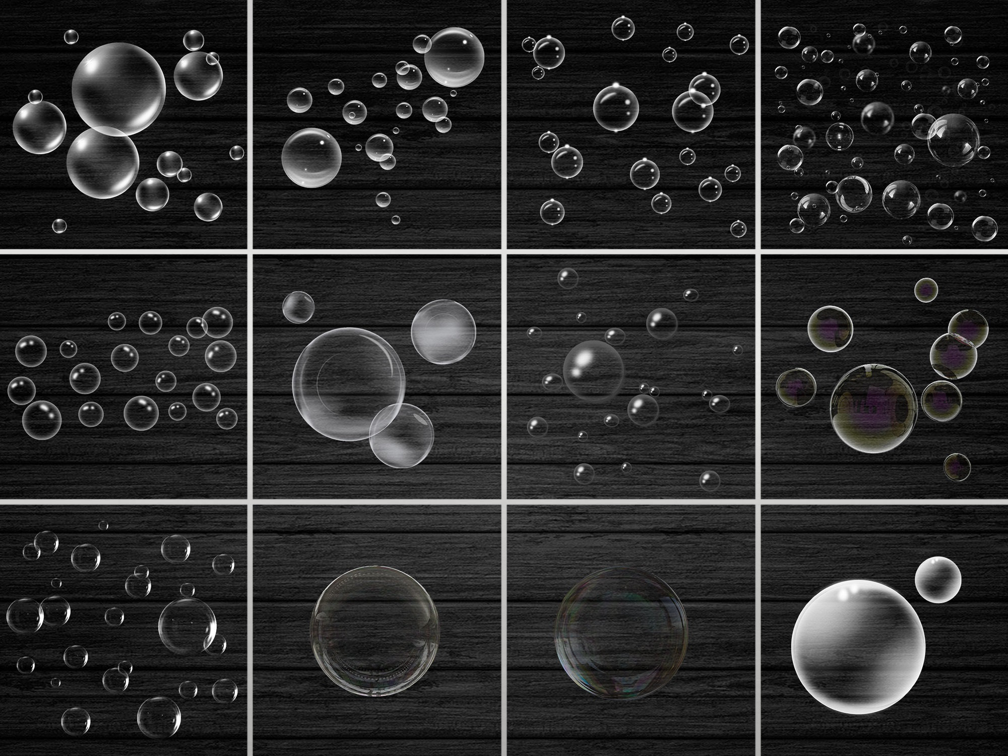 White Bubbles Overlays - Bubble Overlay - Blowing Bubbles - White Soap ...