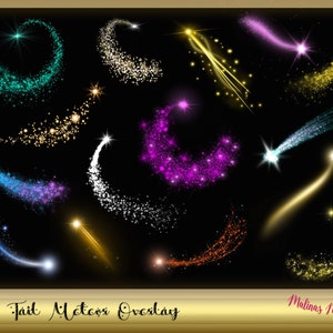 Flash Effect Long Tail Meteor - Falling Meteor Light Effect - Meteor ...