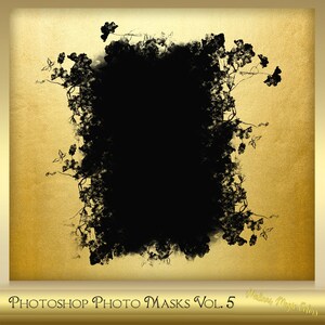 15 Photoshop Masks Vol. 5 Photoshop Clipping Masks Grunge Png Masks ...