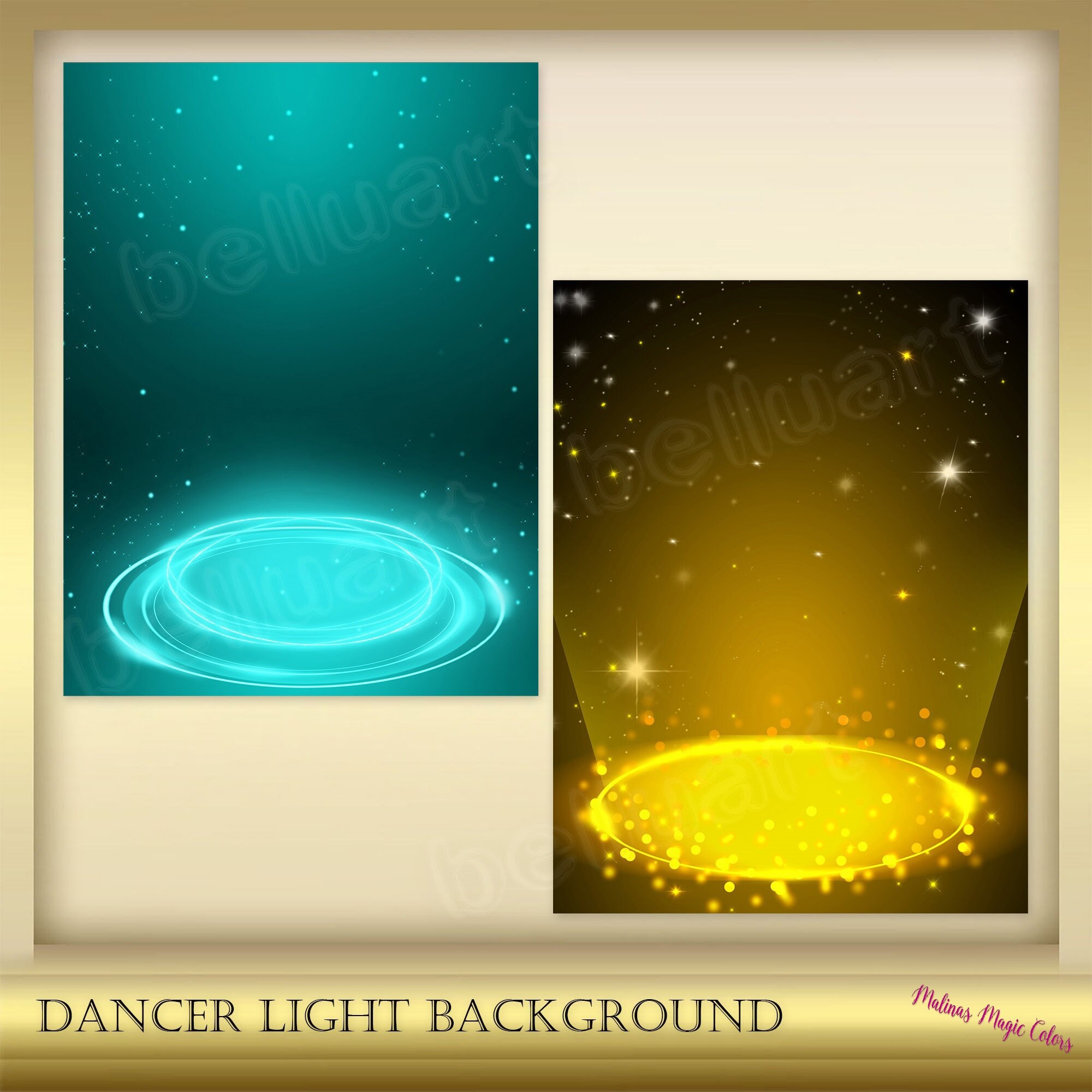 Dancer Light Background Dance Stage Background Disco Digital Backdrop ...