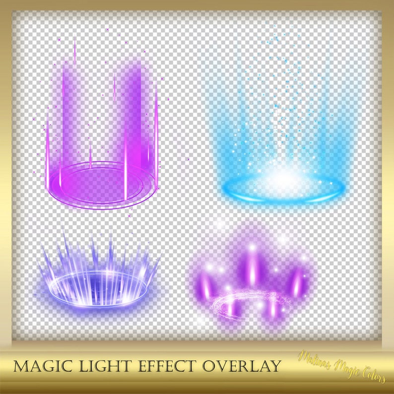 17 Magic Light Effect Overlays Glittering Stage Lighting Overlays ...