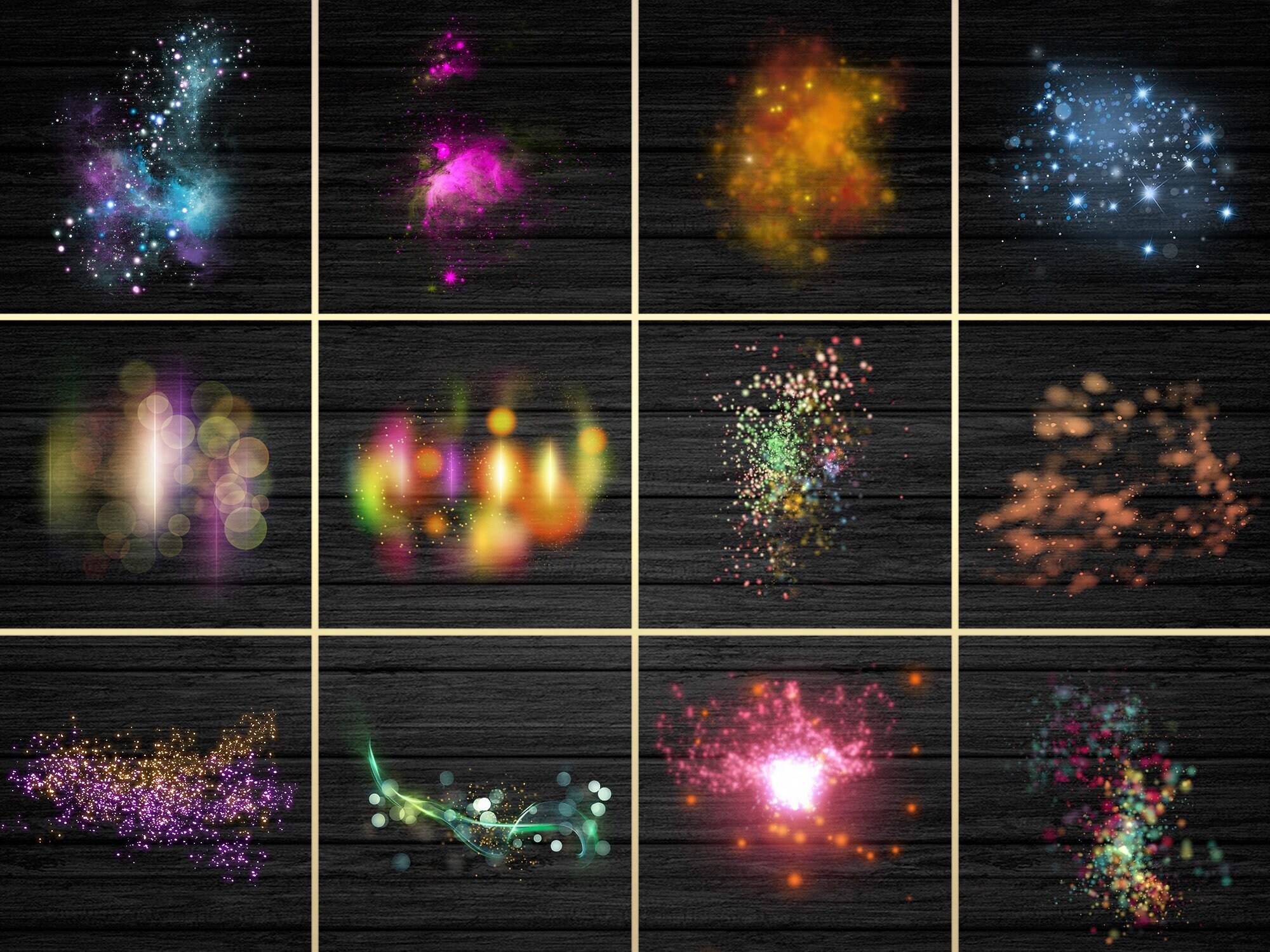 Magical Light Effect - Magical Light Particles - Colorful Light ...