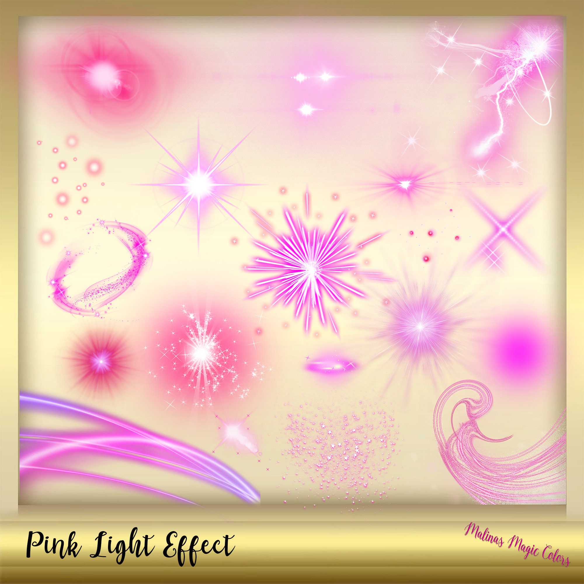 20 Pink Light Effect Overlays Pink Wedding Overlays Pink Photography ...