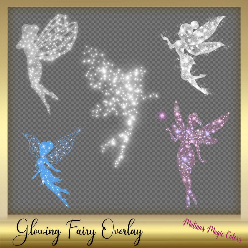 Pixie Fairy Overlays - Fairy Dust Brushes - Stardust Clip Art - Magic ...