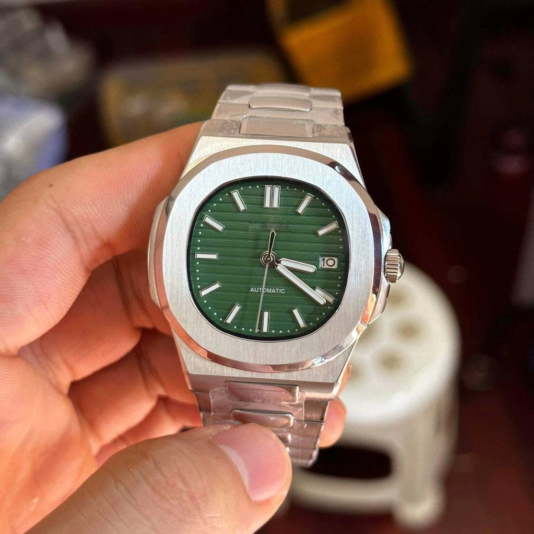 Seiko Mod Nautilus 41mm Custom Seiko NH35 Movement - Etsy