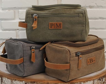 Custom Mens Toiletry Bag, Personalized Travel Bag Gift, Travel Toiletry ...