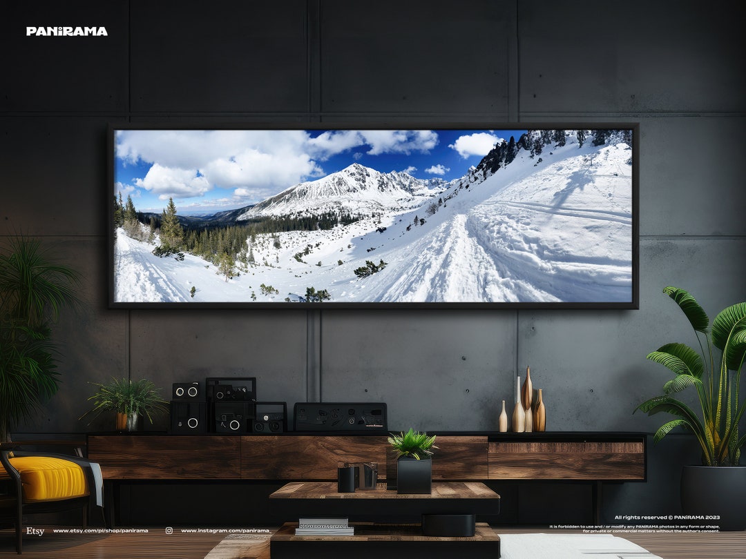 Extra Large Panorama. Tatra Mountains Poland. Digital PRINT - Etsy