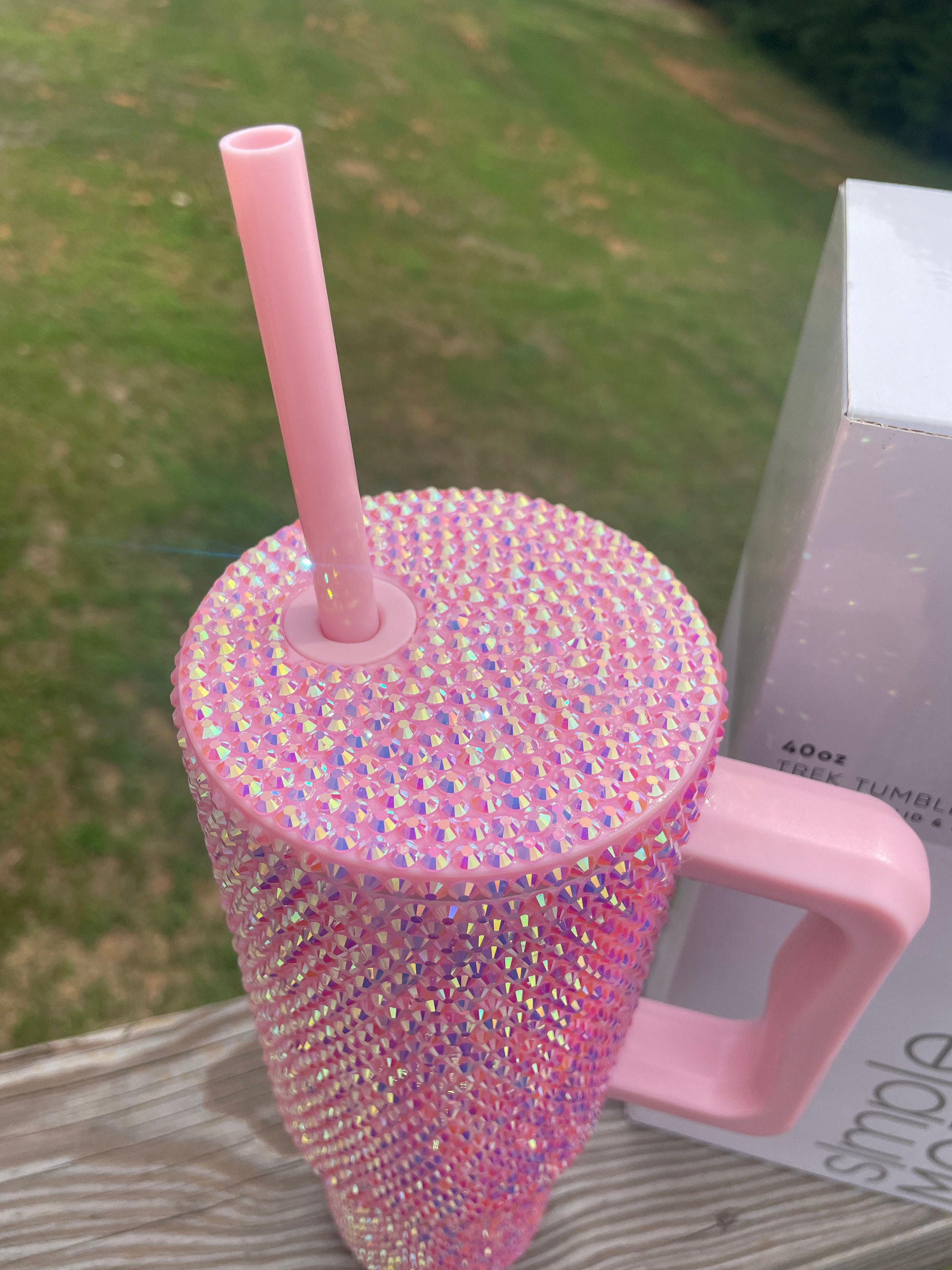 Simple Modern Pink Bling 40oz Trek READY TO SHIP - Etsy