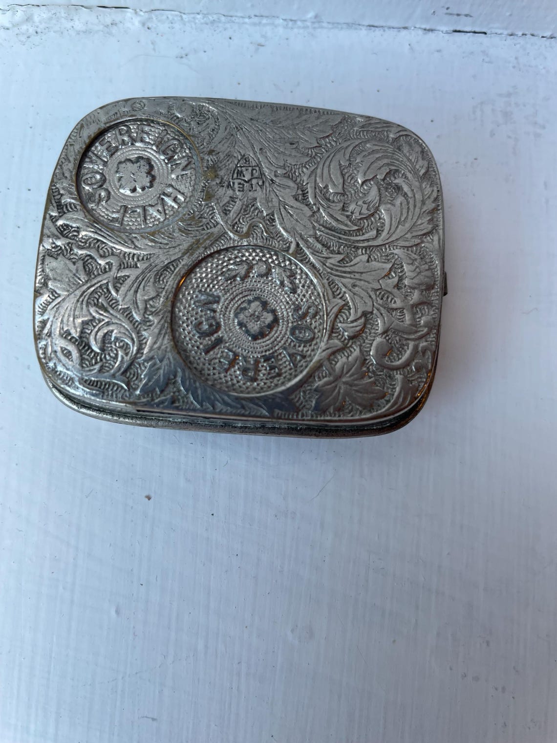 English Victorian Sovereign Holder - Etsy