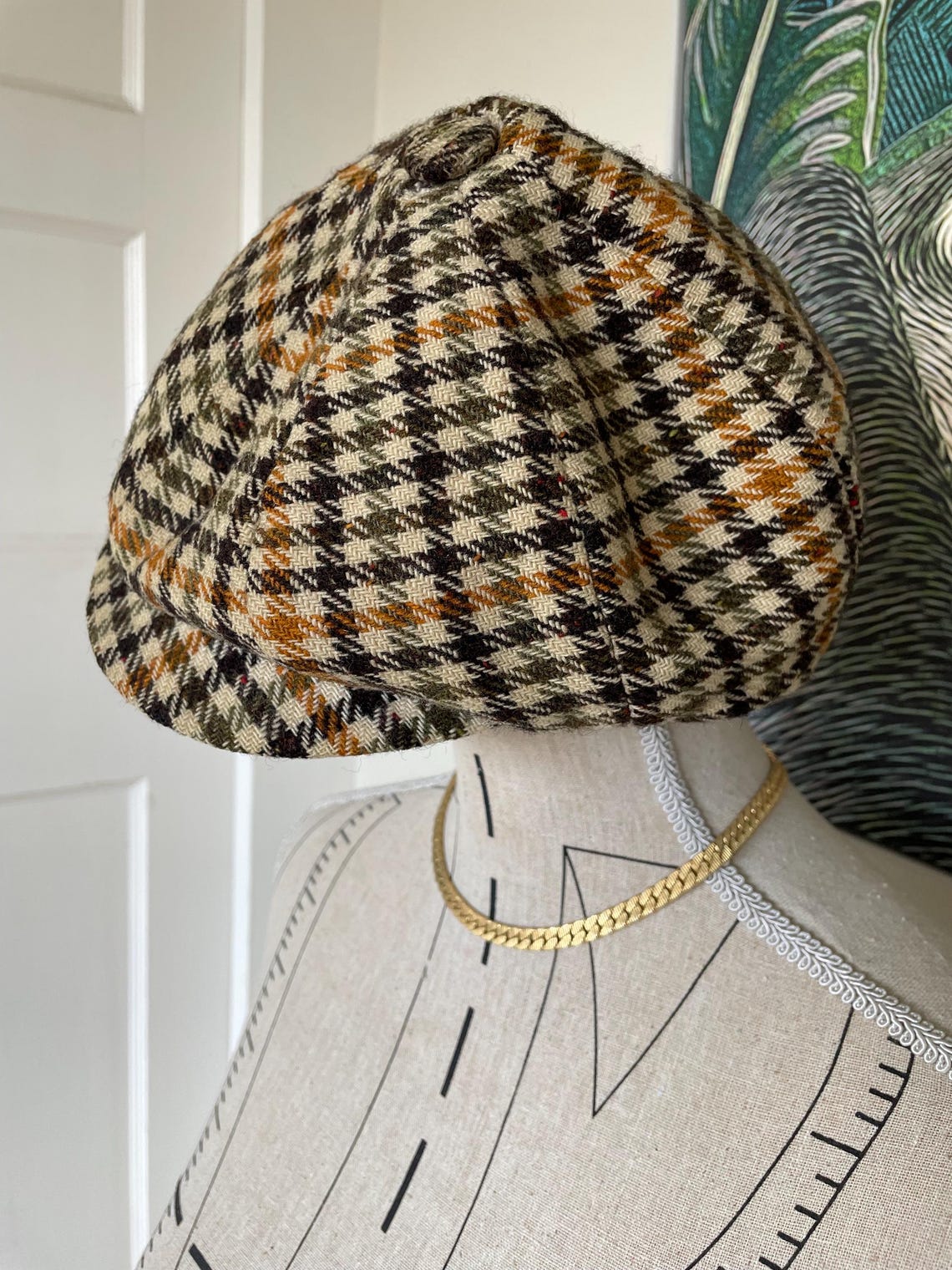 Donegal Handwoven Tweed Golf Hat - Etsy