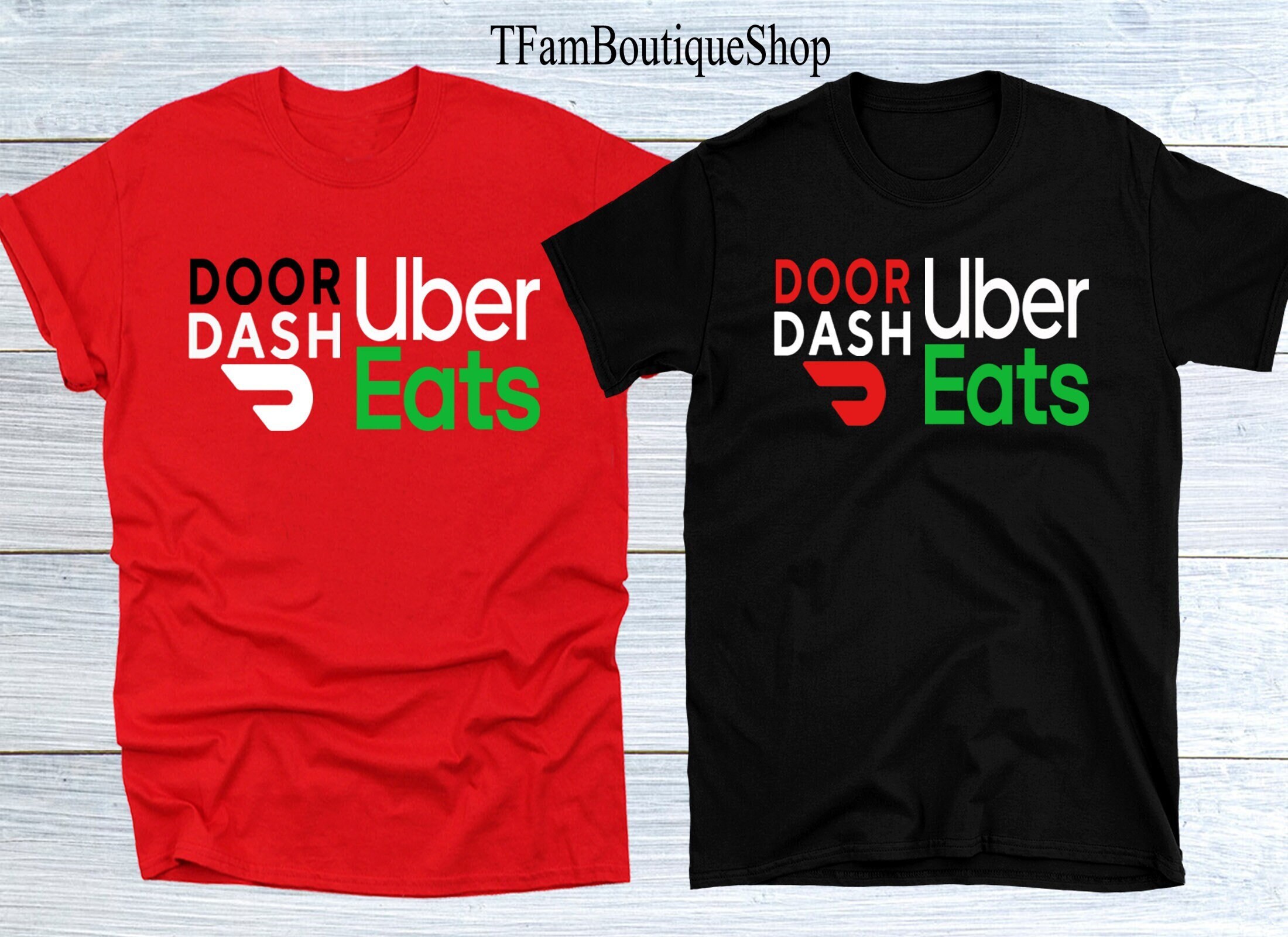 Uber Eats Shirt, Doordash Shirt, Unisex Shirts, Tank Top, all Sizes ...