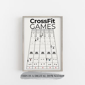 Crossfit Games Poster | Digital Download | Crossfit Games Merch Poster ...