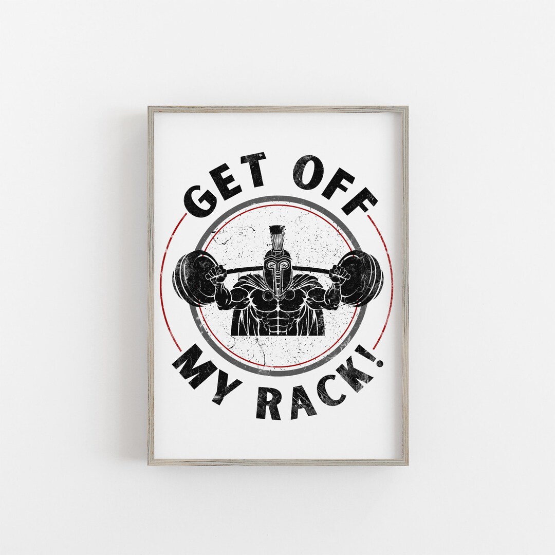 Fitness Poster for Print Digital Download | Bodybuilding Posters ...