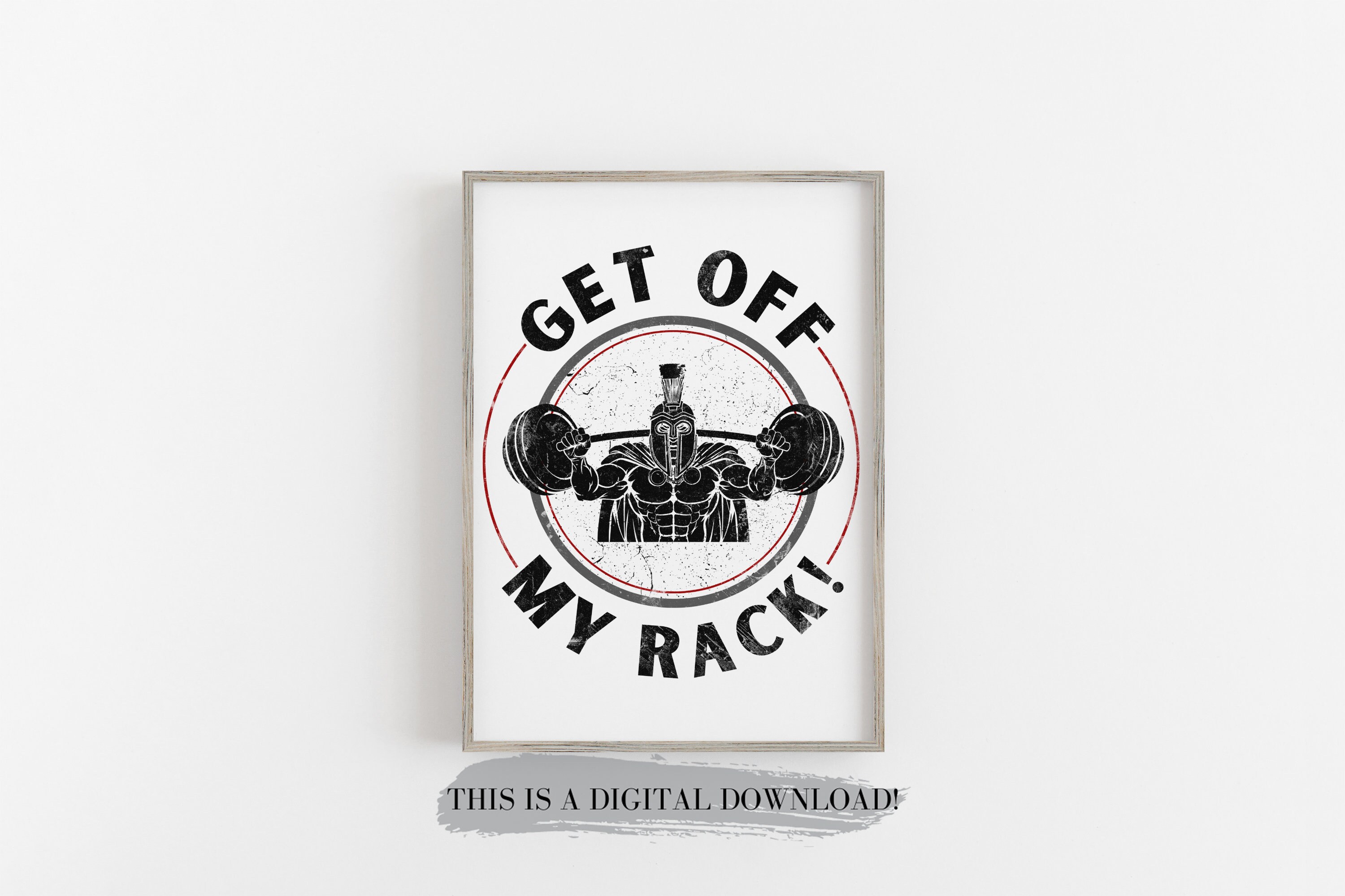 Fitness Poster for Print Digital Download | Bodybuilding Posters ...