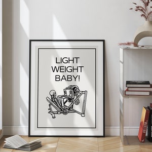 Fitness Poster for Print Digital Download | Bodybuilding Posters ...