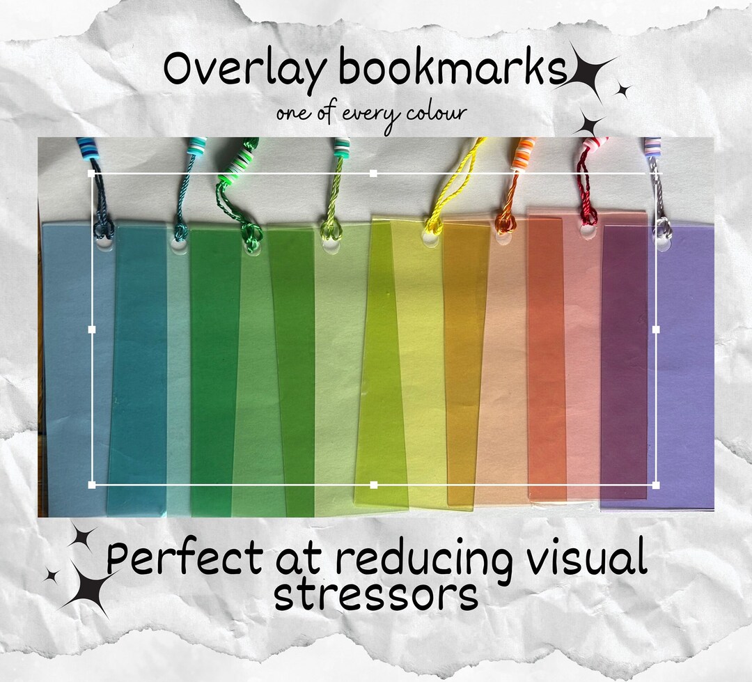 Overlay Bookmarks, Help With Dyslexia, Reduce Stressors Help With ...