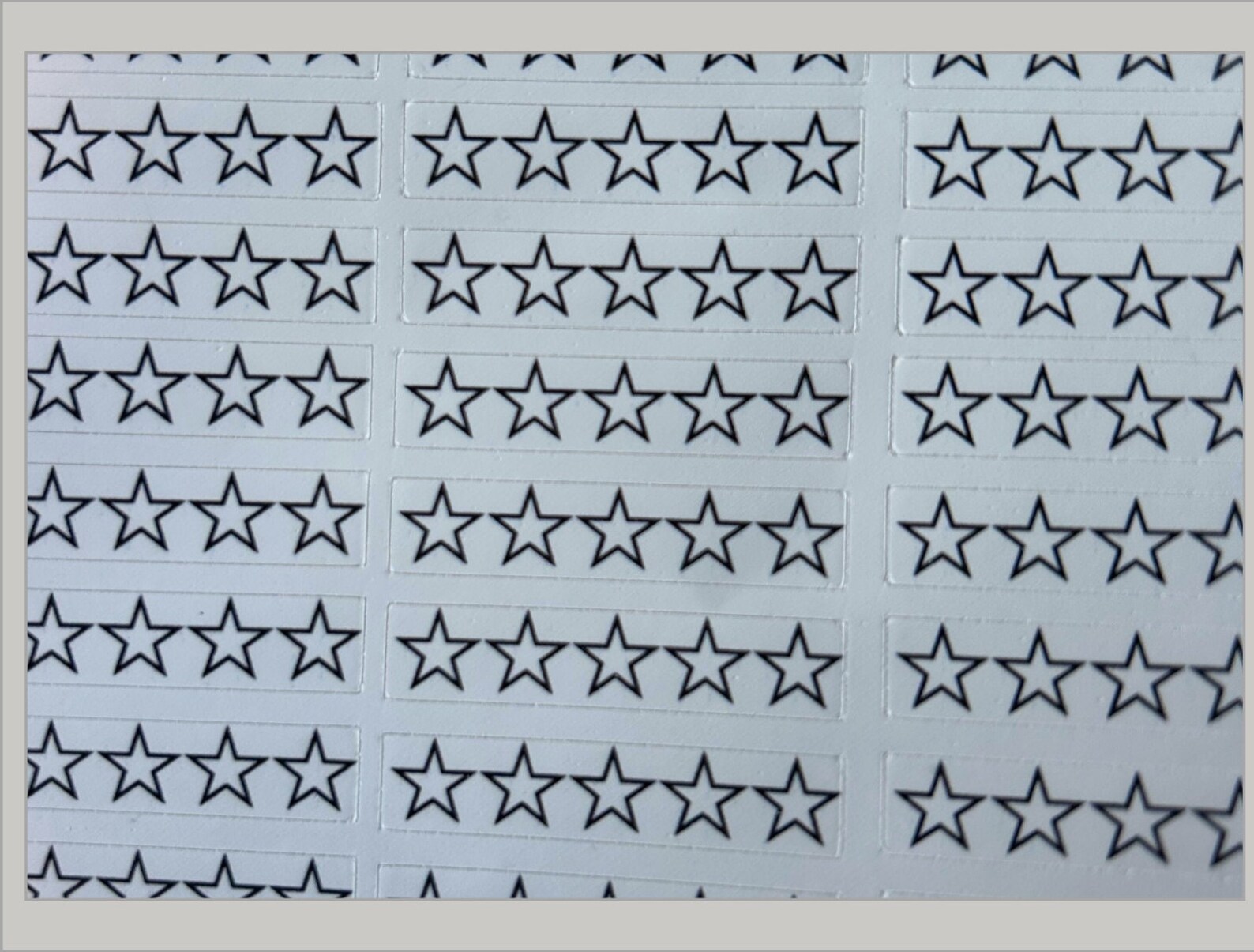 Rating Sticker Sheet, Stars Rating Spice Rating Tear Book Review ...