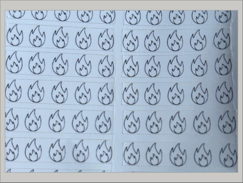 Rating Sticker Sheet, Stars Rating Spice Rating Tear Book Review ...