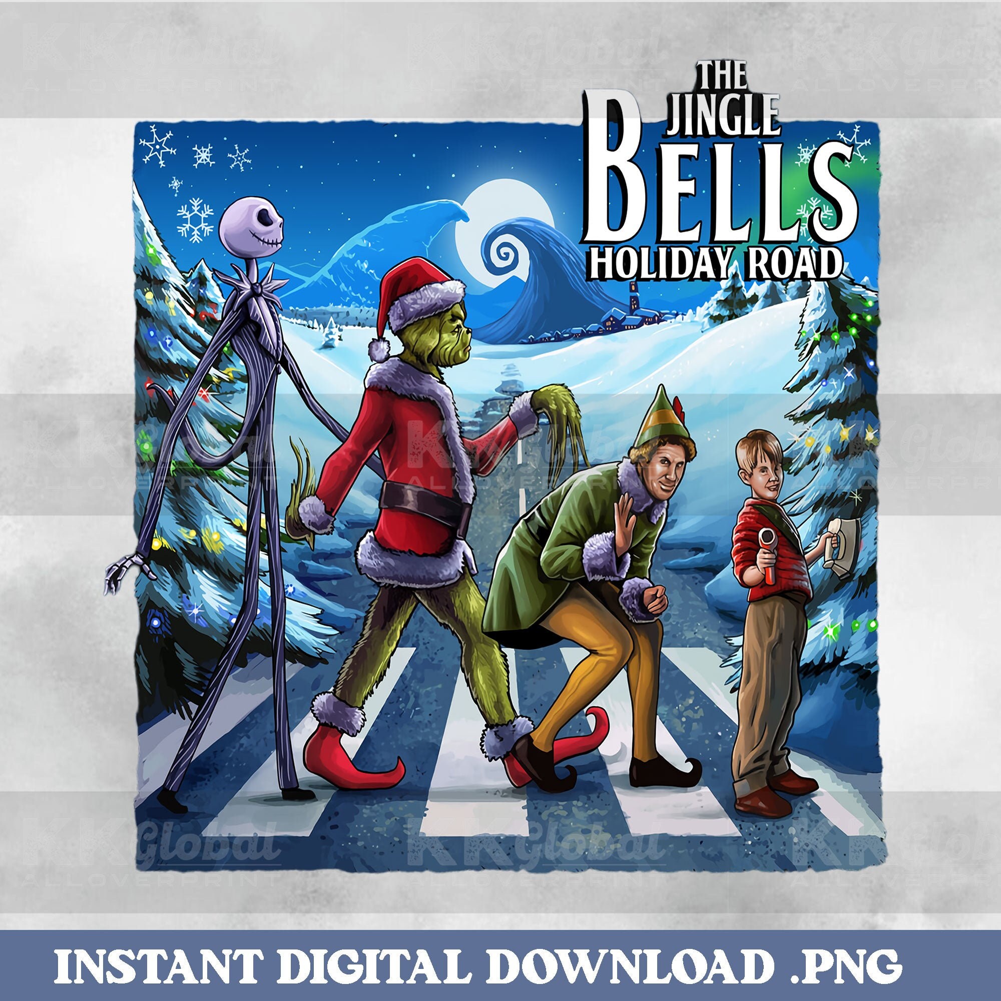 The Jingle Bells Holiday Road Home Alone Grinch Jack - Etsy