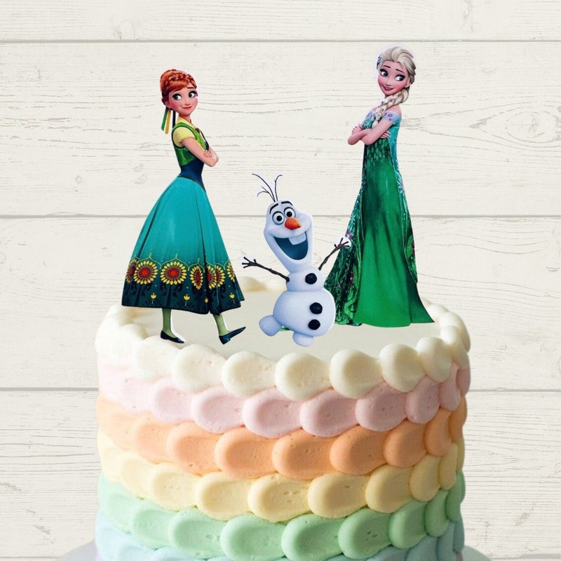 Frozen Cake Topper - Etsy