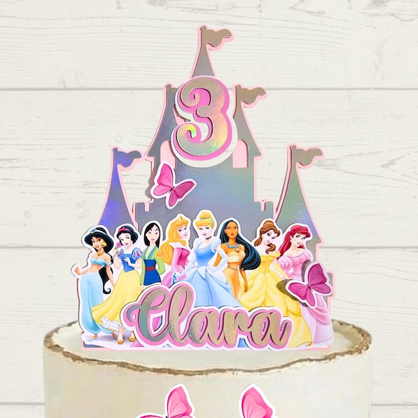 Princess Cake Topper - Etsy UK