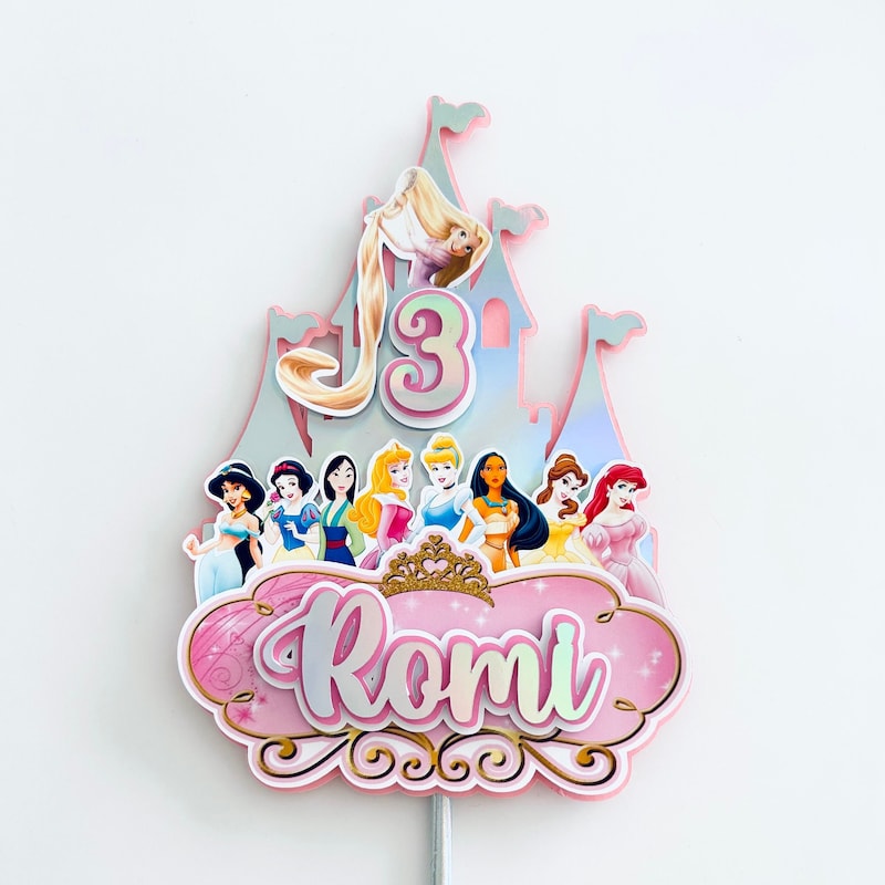 Princess Cake Topper - Etsy UK