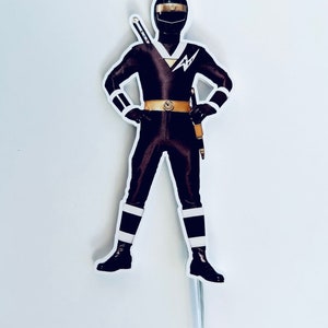 Power Rangers Cake Topper / 6 Pieces. - Etsy