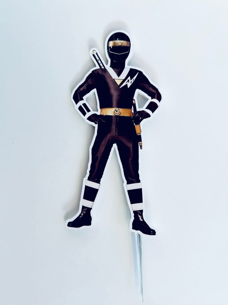 Power Rangers Cake Topper / 6 Pieces. - Etsy