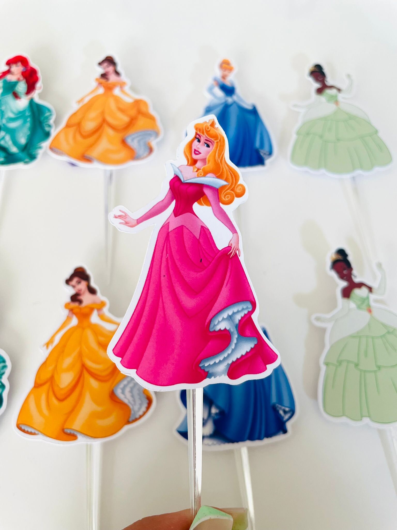Princess Cake Topper / 10, 15 or 20 / Cupcake Topper - Etsy