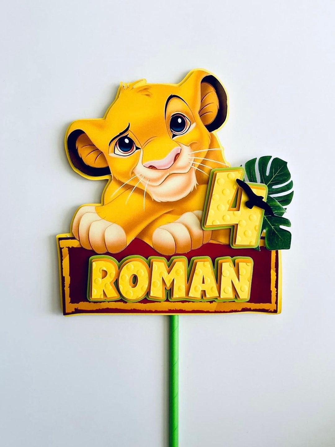 Lion King Cake Topper. - Etsy