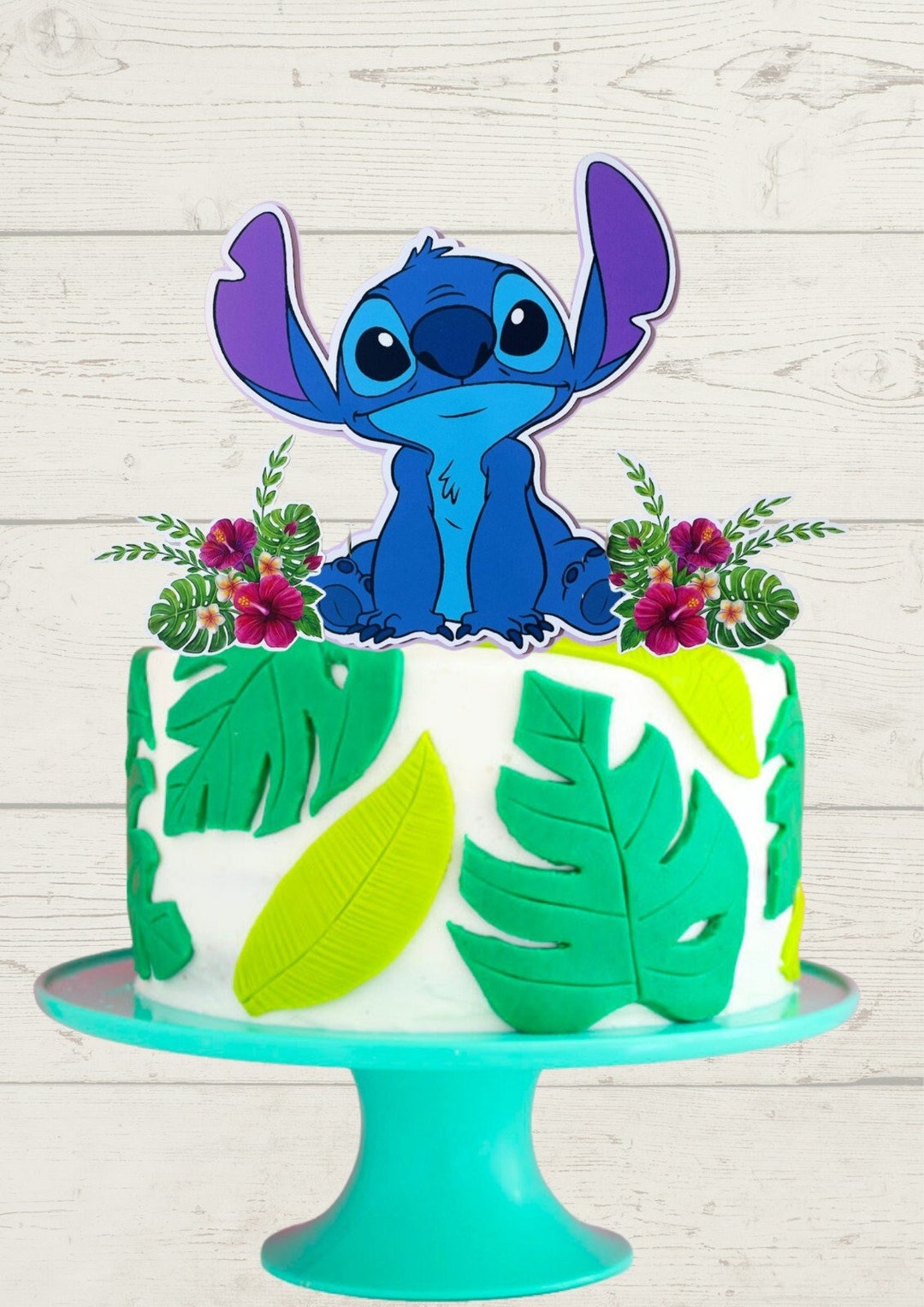 Stitch Cake Topper / 3 Pieces. - Etsy