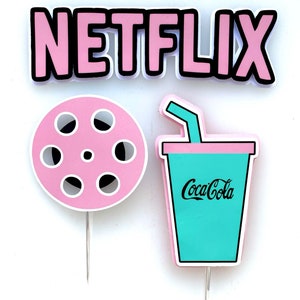 Movie Cake Topper - Etsy