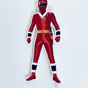 Power Rangers Cake Topper / 6 Pieces. - Etsy