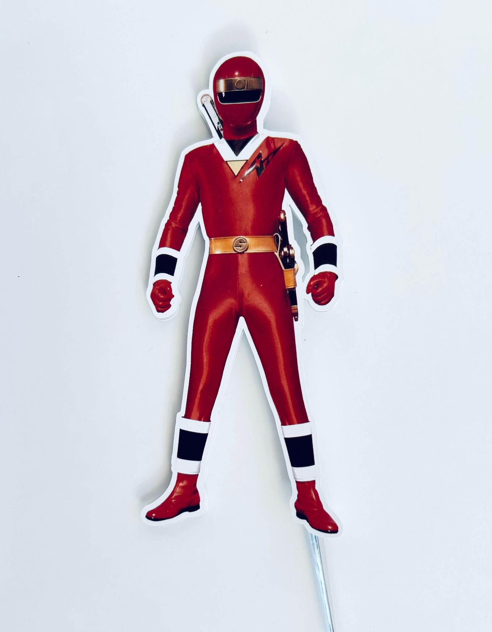 Power Rangers Cake Topper / 6 Pieces. - Etsy